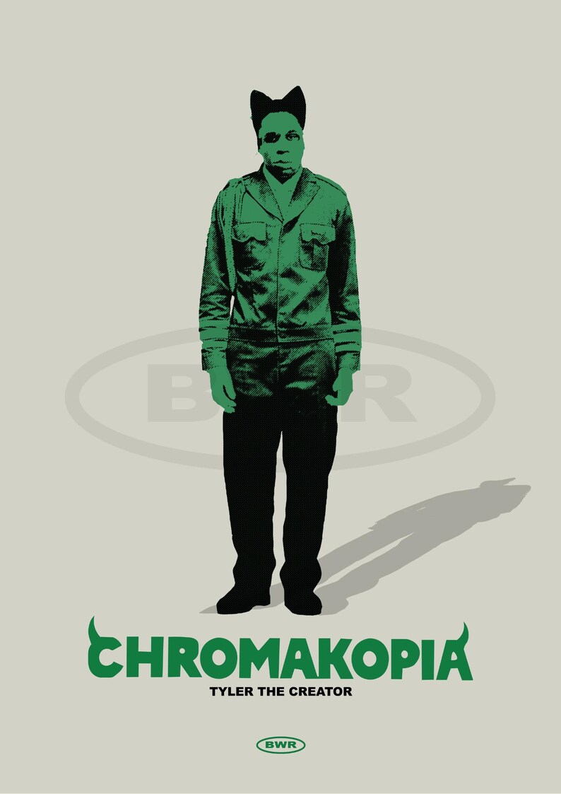 Chromakopia Tyler the Creator Room Decor Print, Wall Art, Bedroom Art ...