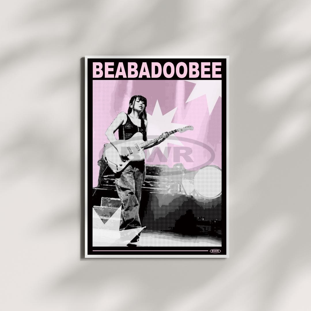 Beabadoobee Print, Graphic Design Poster, Wall Decor, Beabadoobee Art ...
