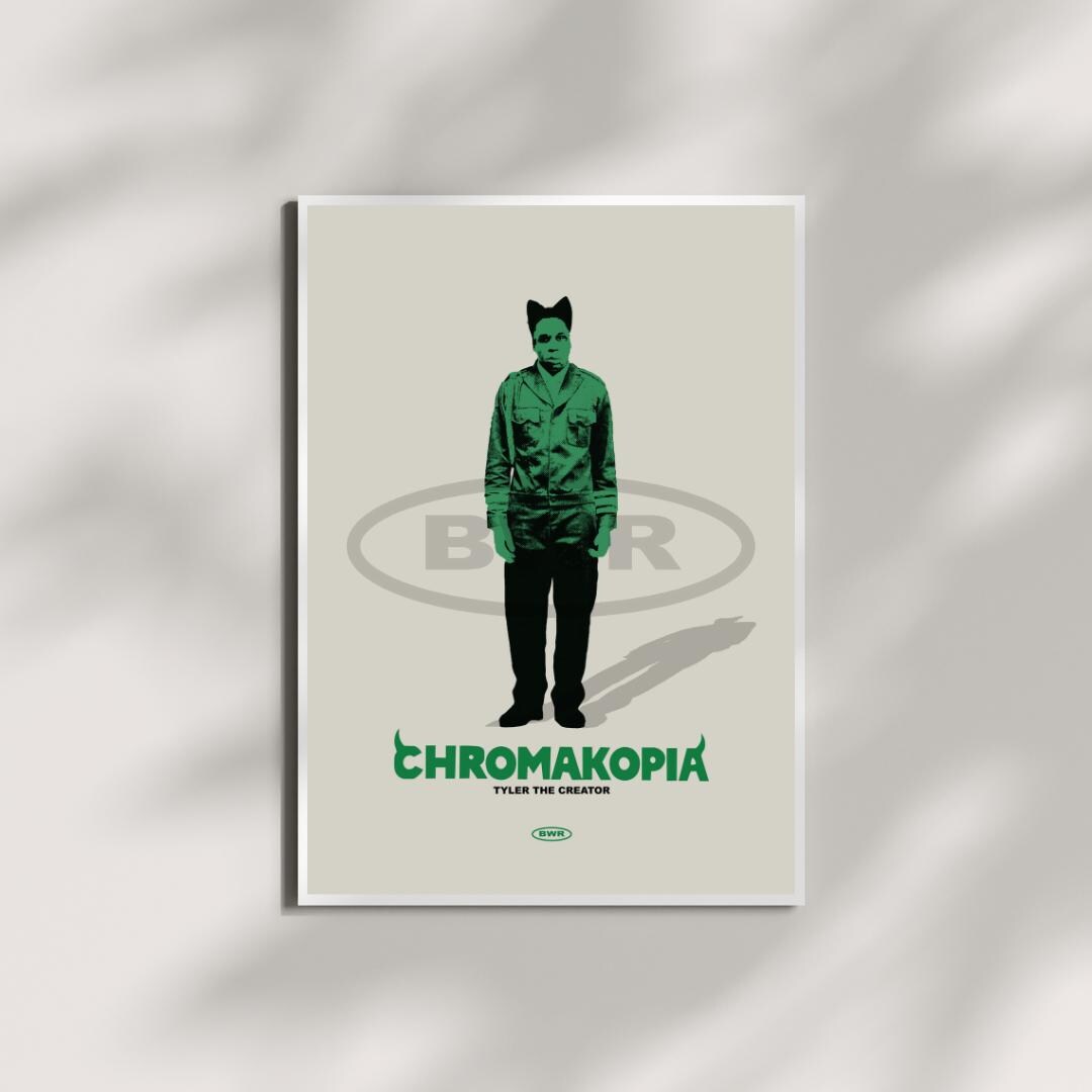 Chromakopia Tyler the Creator Room Decor Print, Wall Art, Bedroom Art ...