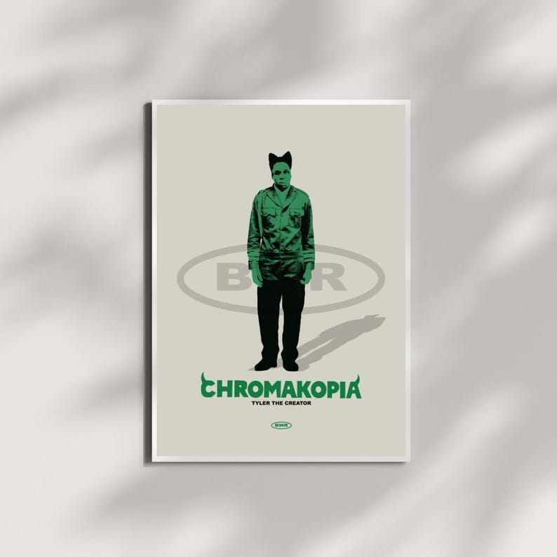 Chromakopia Tyler the Creator Room Decor Print, Wall Art, Bedroom Art ...