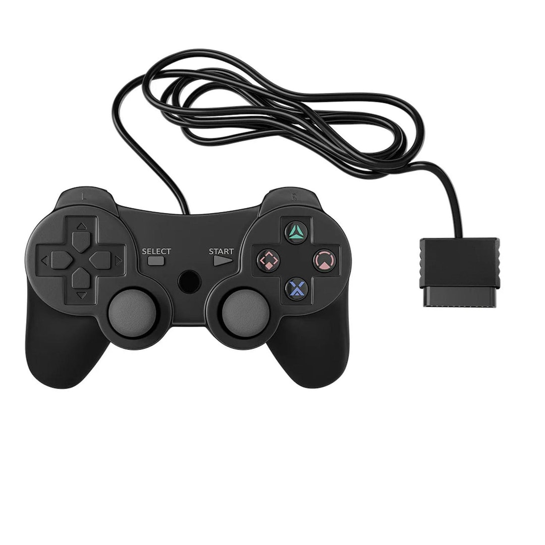PS2 Wired Controller (black) - Etsy