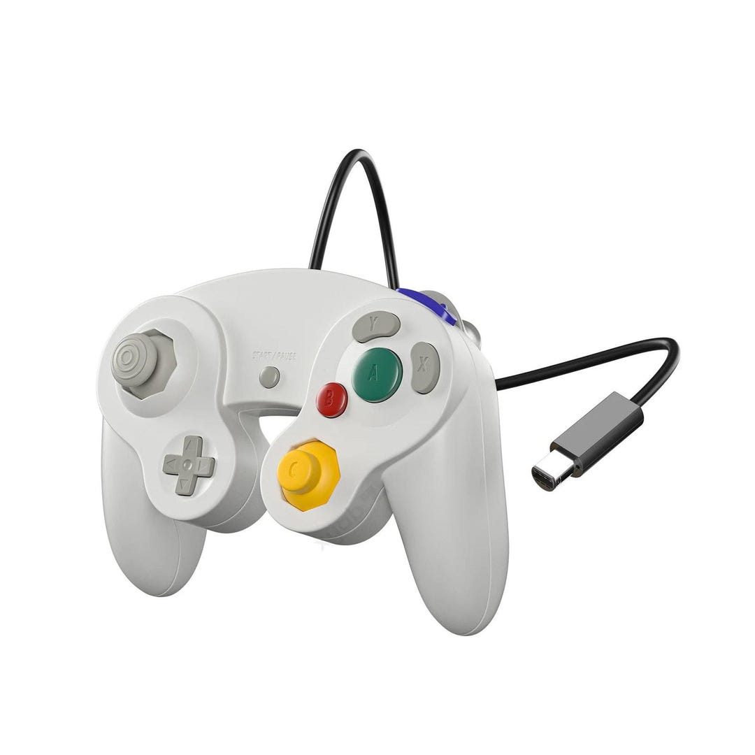 Gamecube Wired Controller (white) - Etsy