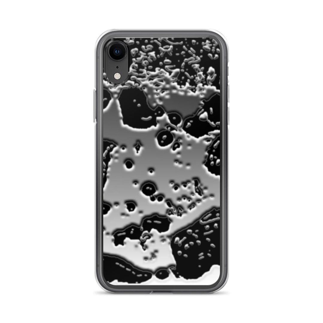 IPhone Case Cover Metallic Silver Black Grey Alternative Arty Design 16 ...