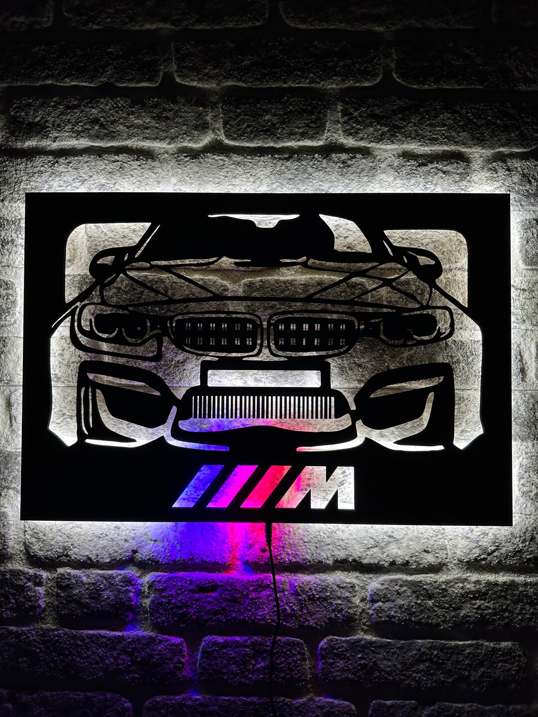 Bmw Wall Art Bmw Led Sign Bmw M Power Led Sign Bmw M Power - Etsy