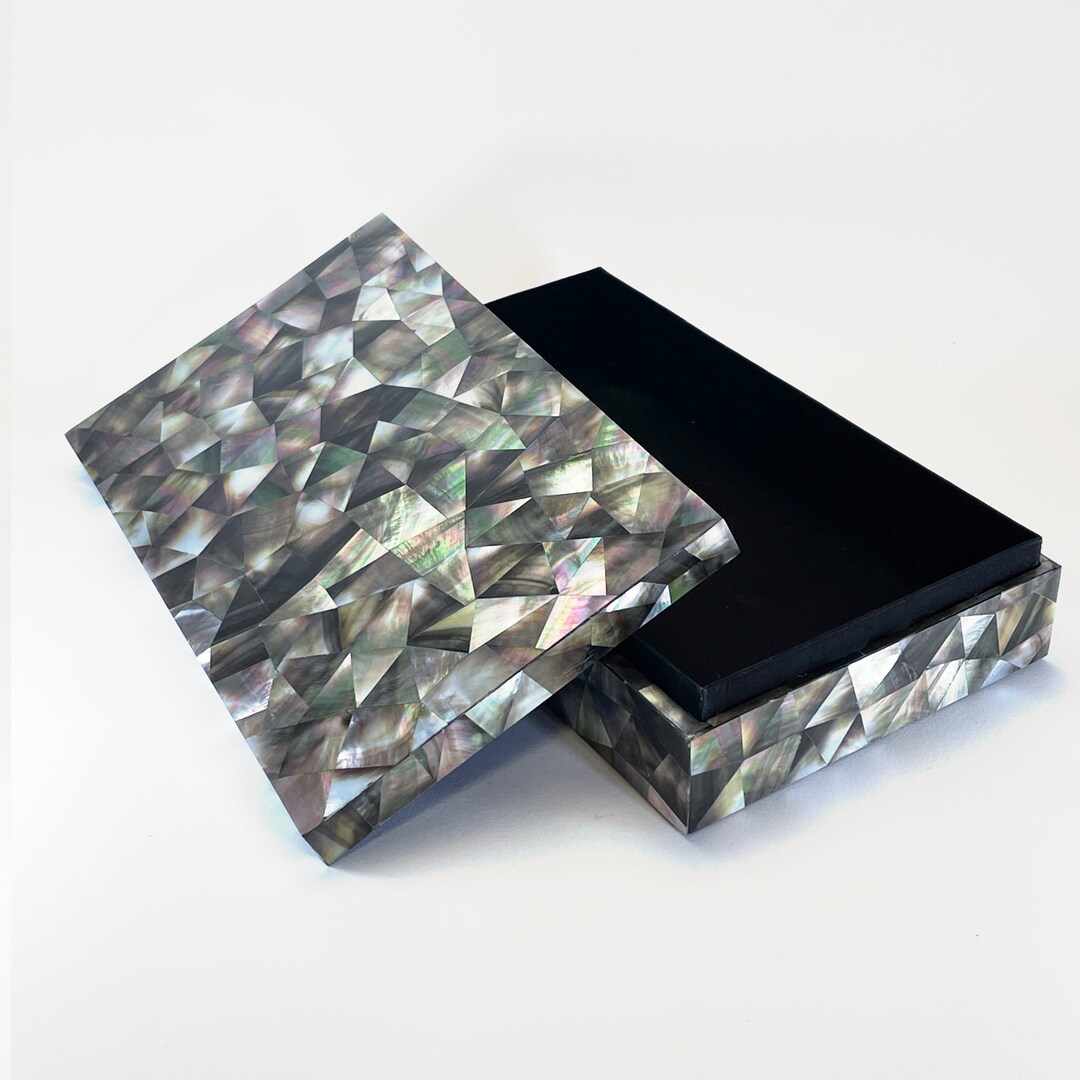 MOTHER OF PEARL Inlay Jewelry Box, Decorative & Luxury, Expensive ...