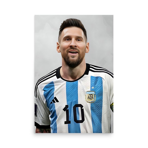 Messi Inter Miami Poster - Etsy Canada