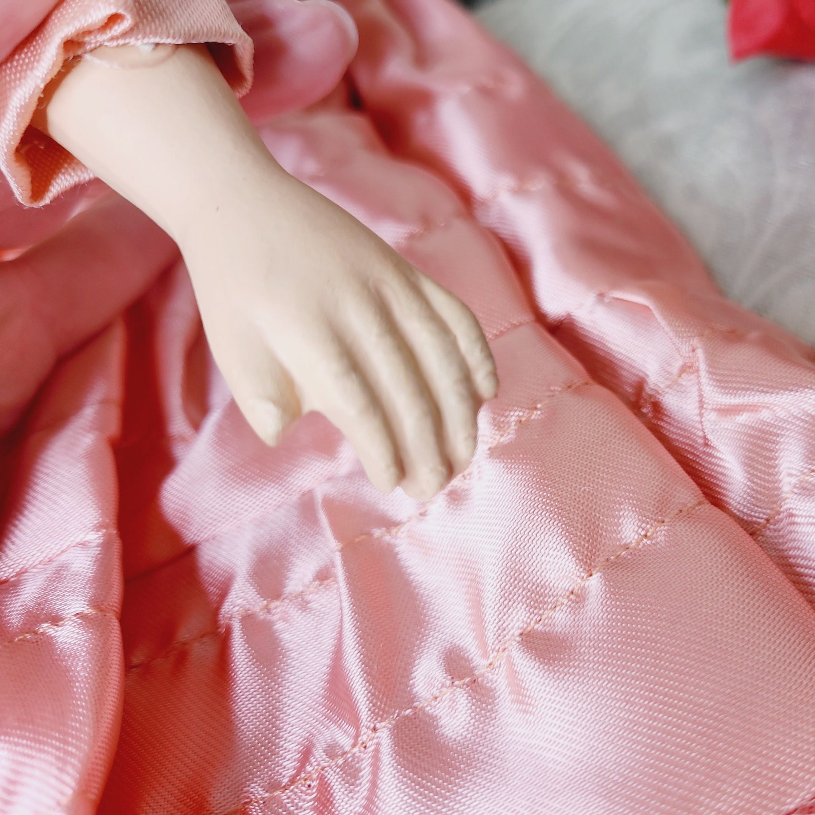 Vintage Antique French Boudoir/bed Doll. 1900's. Composite Doll/straw ...