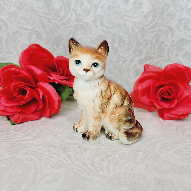 Collectible Cat Figurines - Etsy
