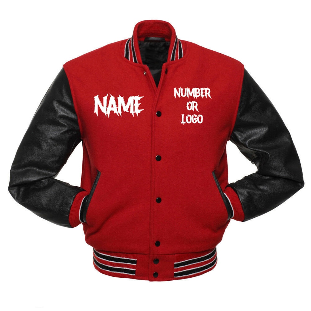 Custom Wearable Unisex Varsity Jacket | Letterman Without Hood Style ...