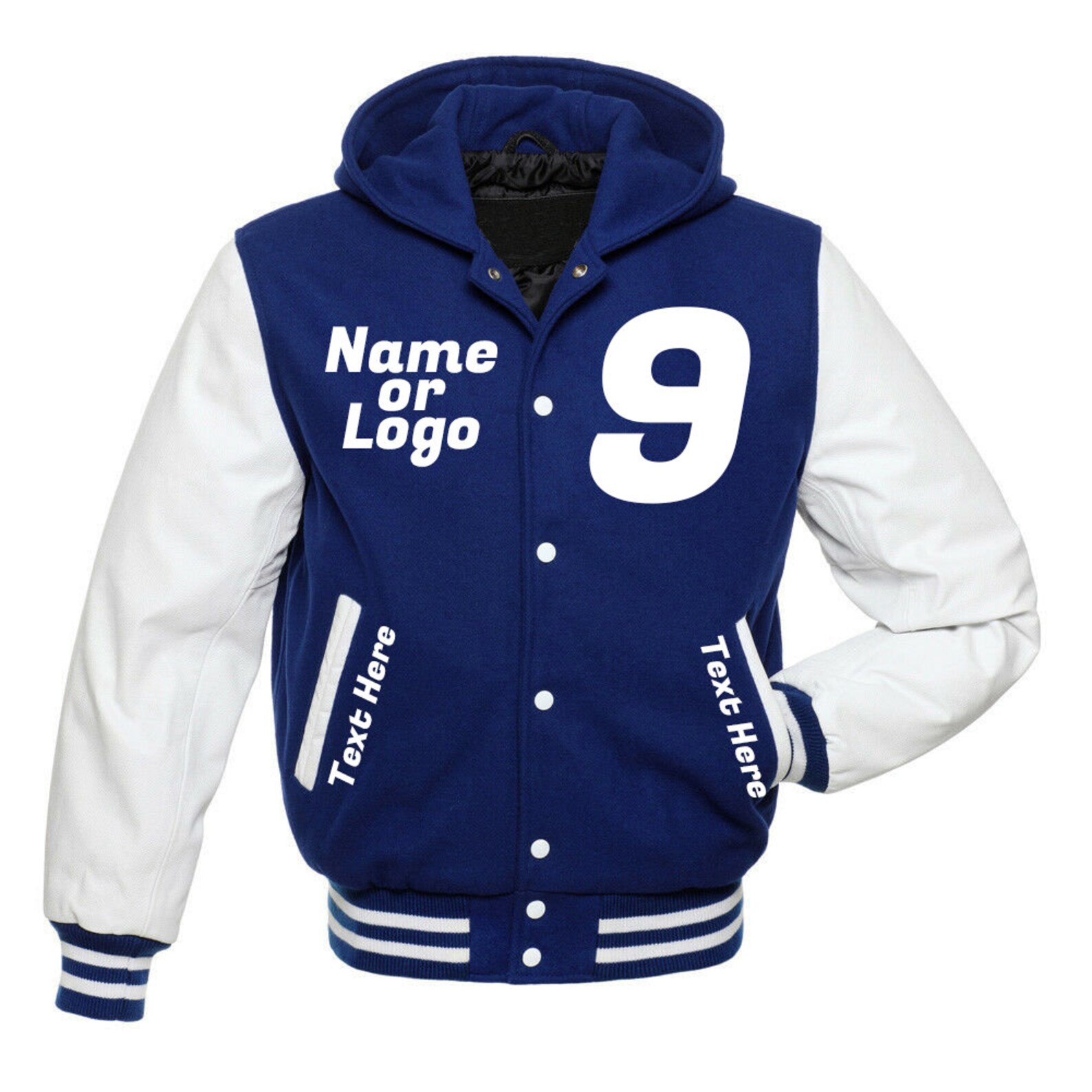 Custom Wearable Unisex Varsity Jacket | Letterman College Style Jacket ...