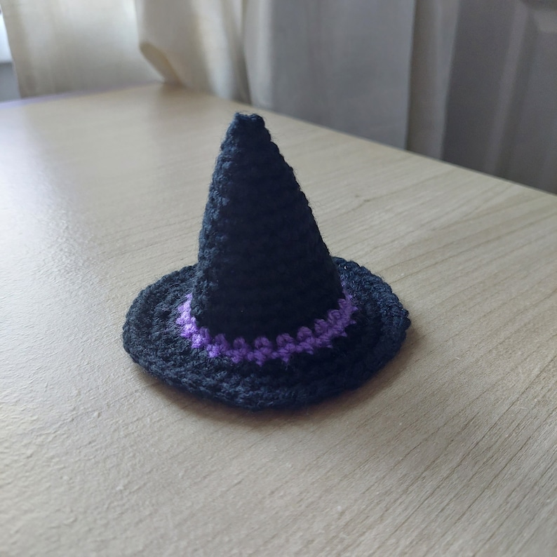 Mini Witch Hat | Crochet Amigurumi Accessory - Etsy