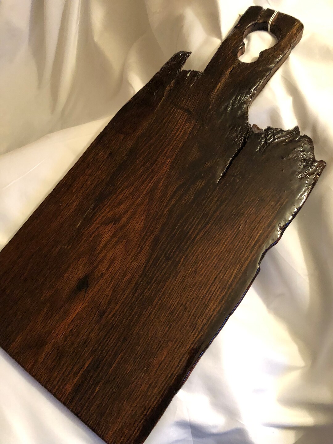 Rustic Barn Board Charcuterie Board epoxy Resin Finish - Etsy