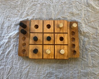 Fall Winter Printable Tic Tac Toe Game Board and Reuseable Game Pieces ...