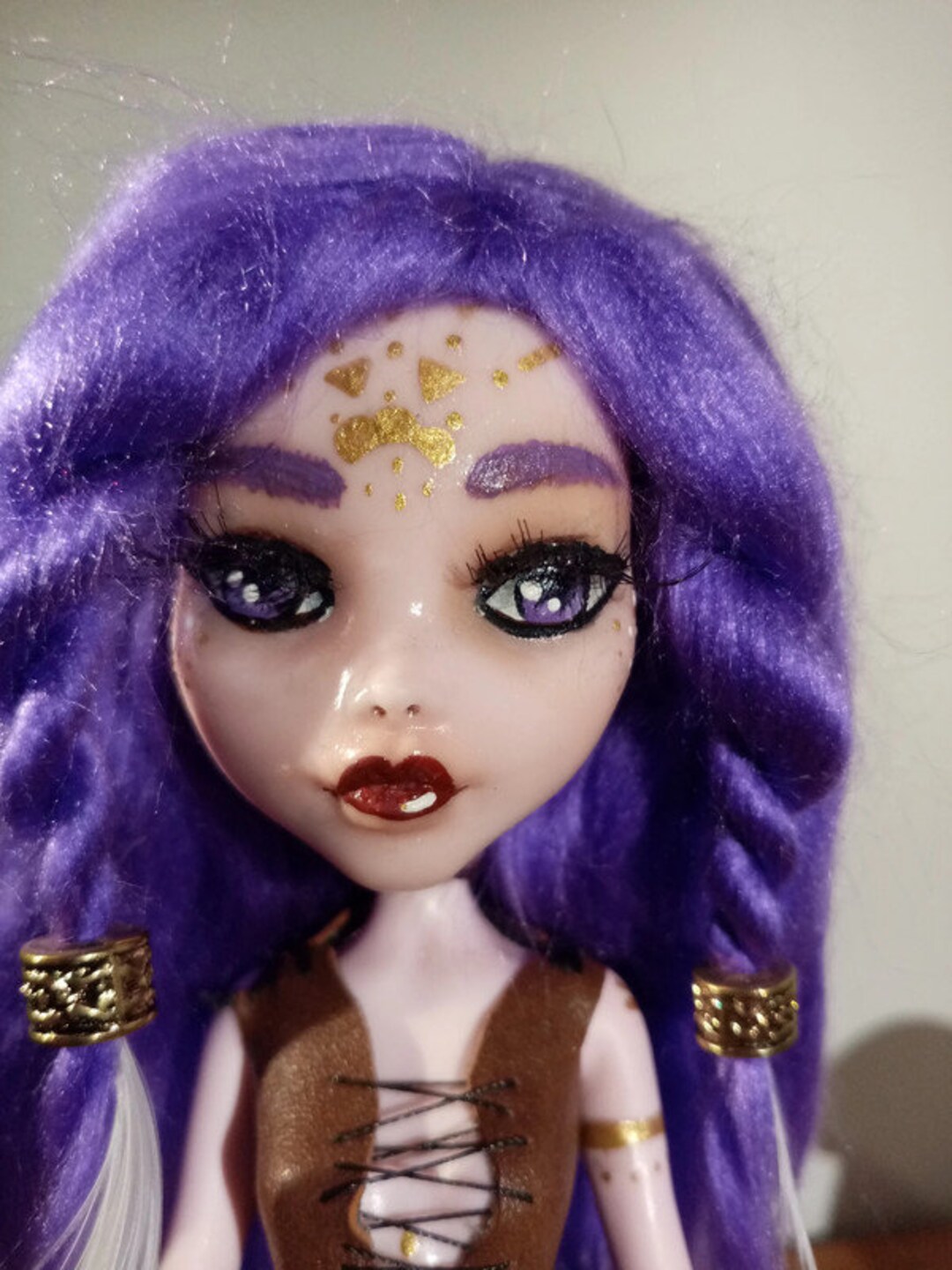 Monster High OOAK Custom Repaint Art Doll - Etsy