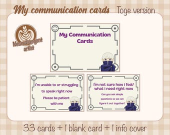 Daily Communication Cards | Non Speaking | Non Verbal | Semi Verbal ...