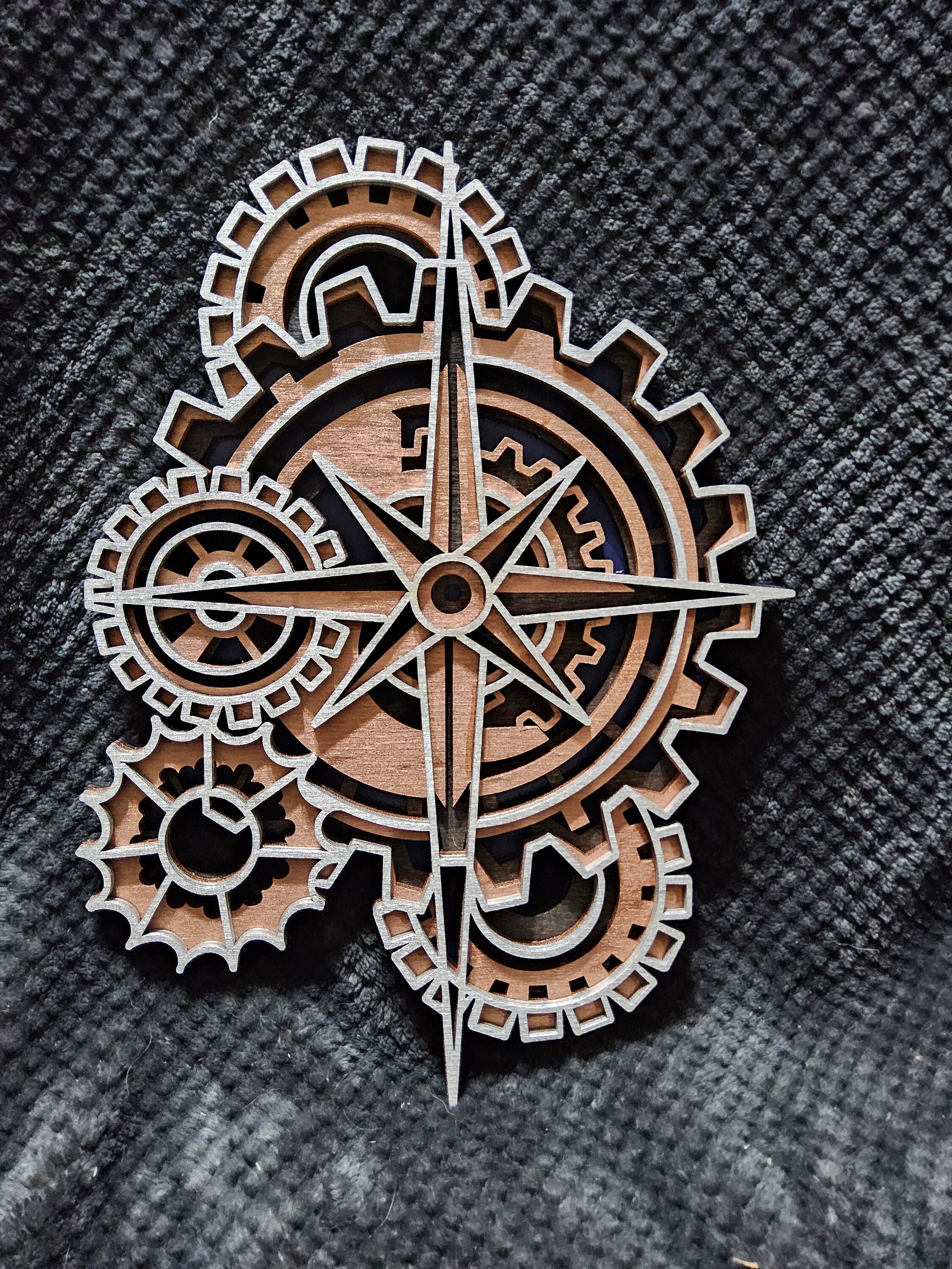 Steampunk Compass Rose - Etsy