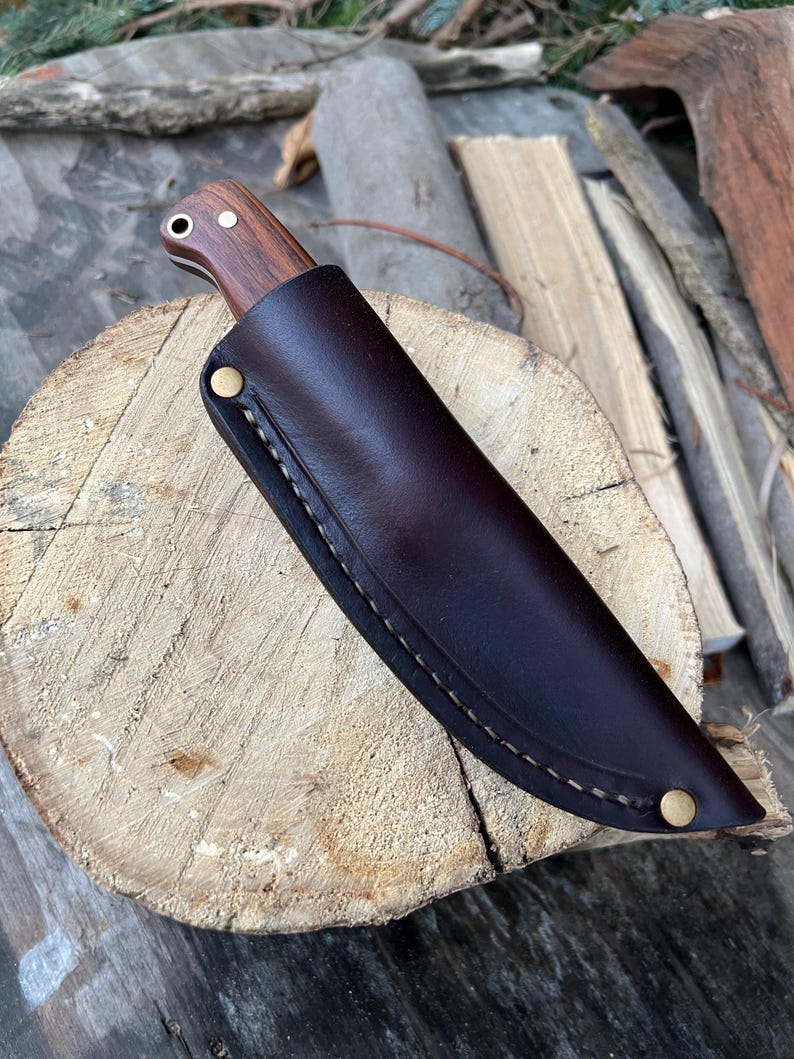 Bushcraft Knife, Hunting Camping Knife - Etsy