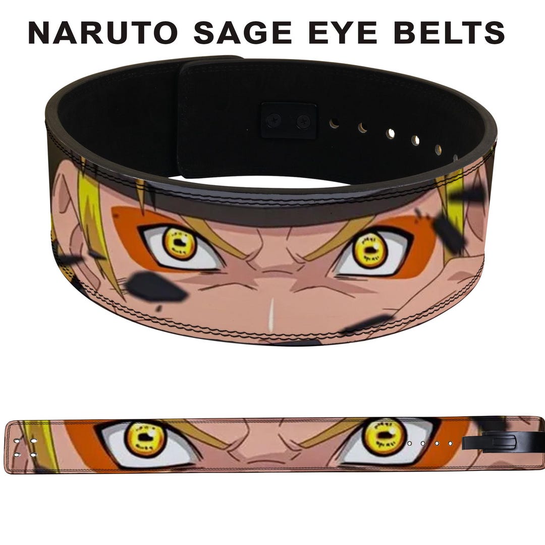 Naruto Sage Eye Lever Belt, Powerlifting Belt, Sage Eye Lifting Lever ...