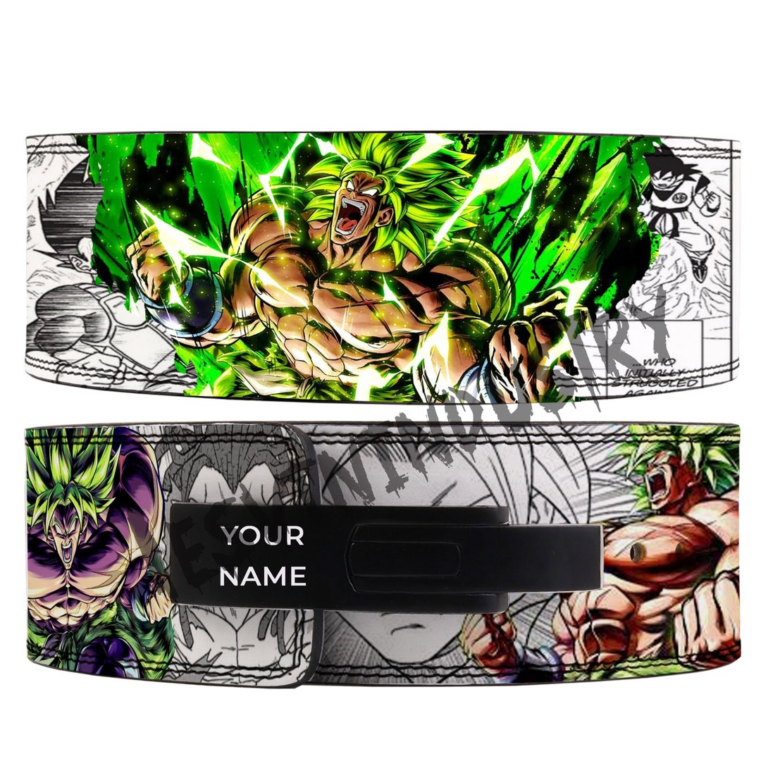 Dragon Ball Z Broly Anime Lever Belt | Powerlifting Belt | Broly Lever ...