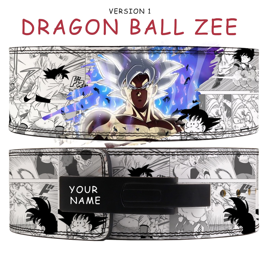 Dragon Ball Z Anime Lever Belt | Goku Ultra Instinct Belt ...