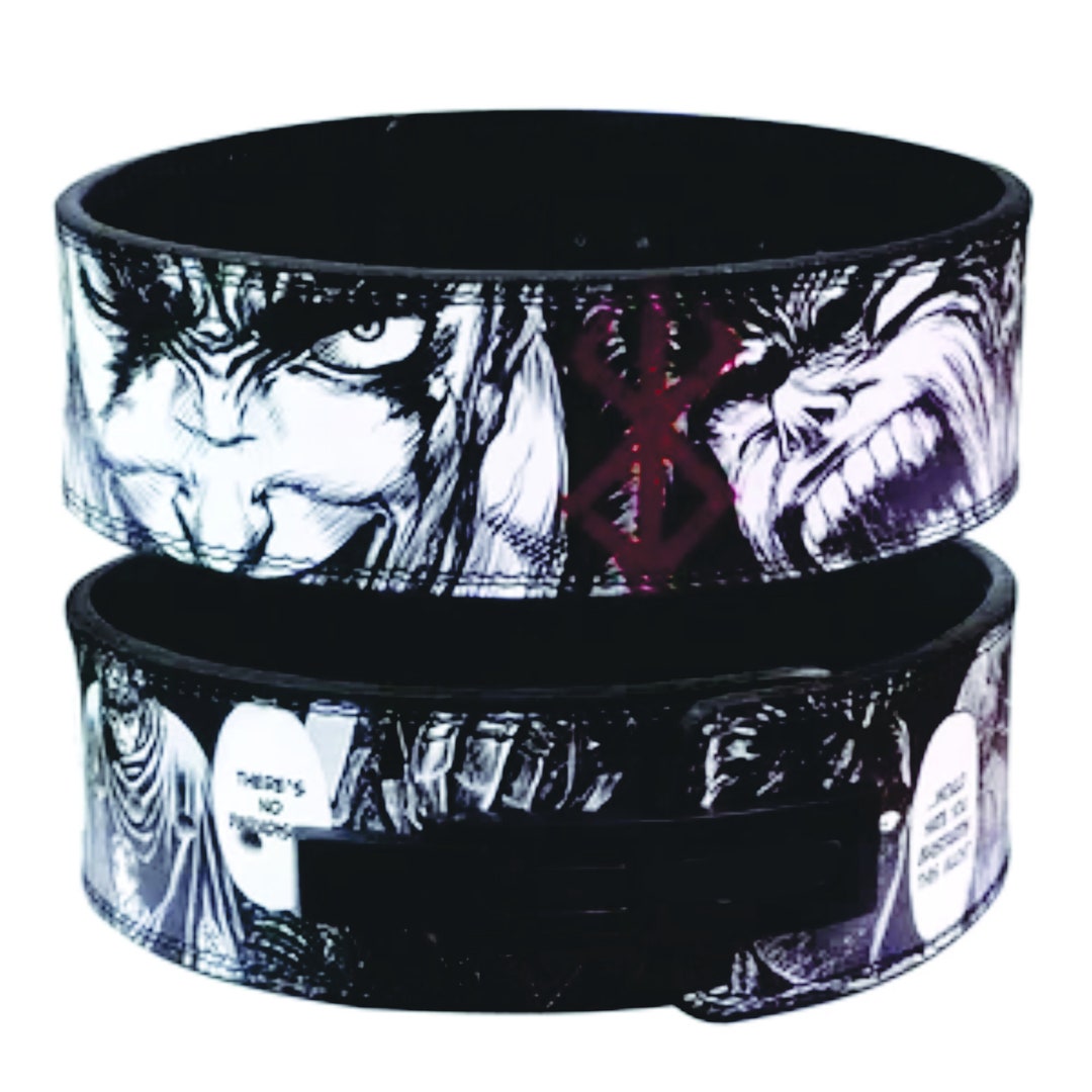 Berserk Anime Belt | Baki Lever Lifting Belt | Anime Gym Belt | Anime ...