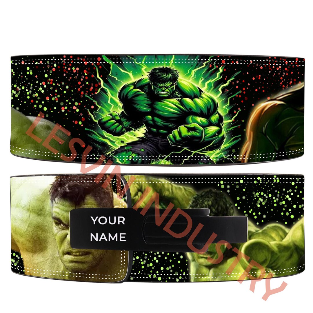 Hulk Weight Lifting Belt, Custom Lever Belt, Anime Weightlifting Belt ...