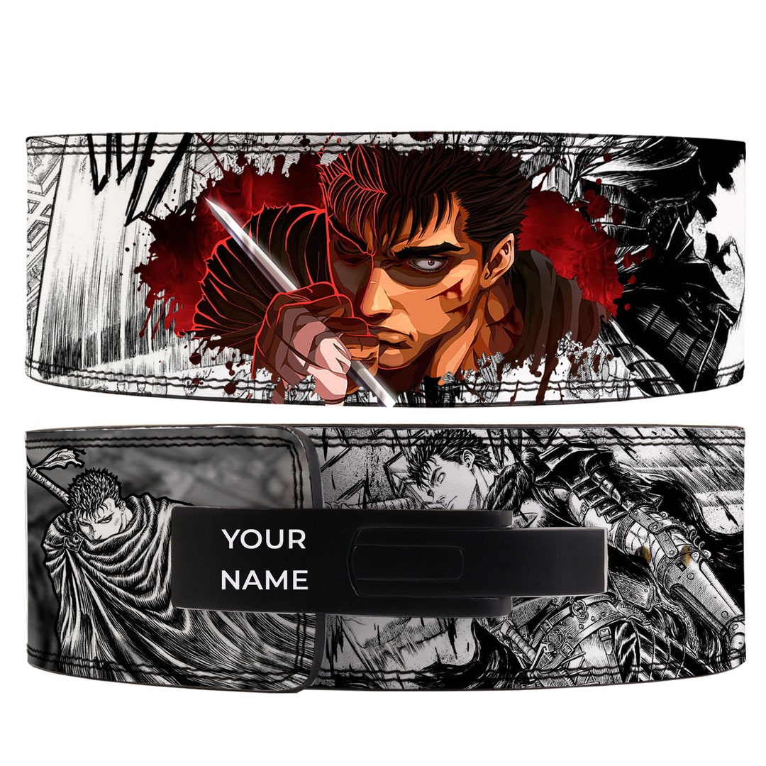 Berserk Anime Powerlifting Lever Lifting Belt , Berserk Lever Lifting ...