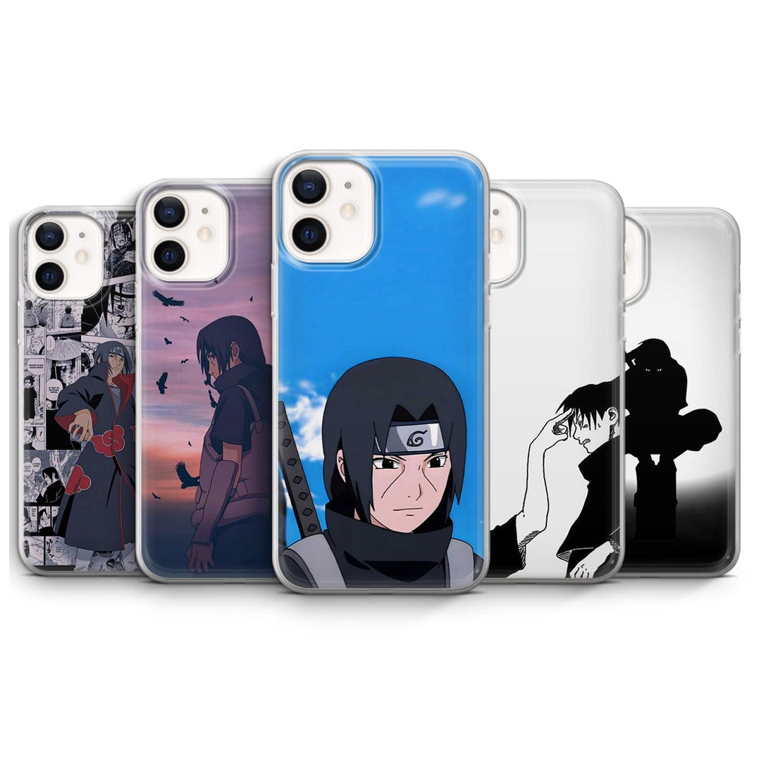 Anime Phone Case Uchiha Itachi Clan Sasuke Naruto Cover for iPhone 16 ...