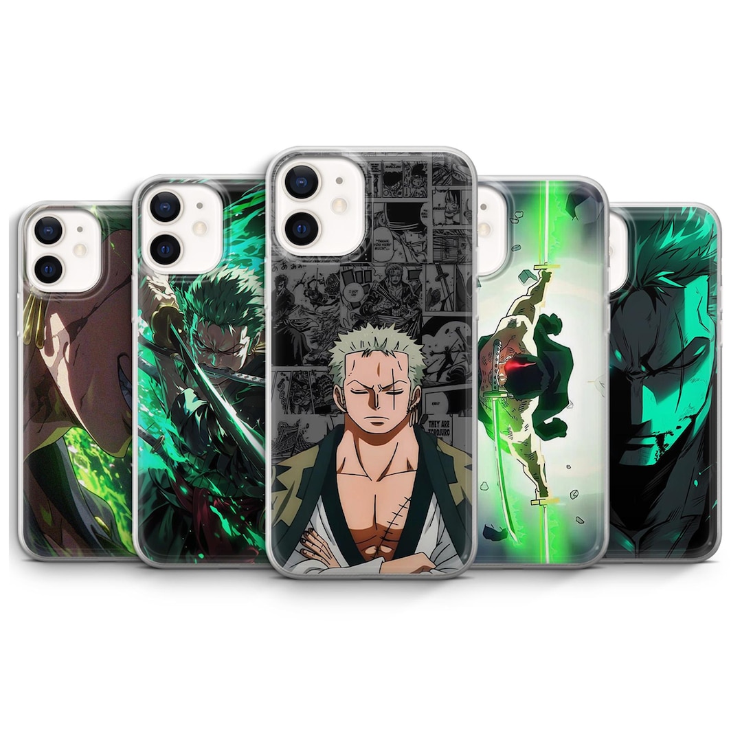 Roronoa Zoro Phone Case One Piece Pirate Anime Manga Cover for iPhone ...