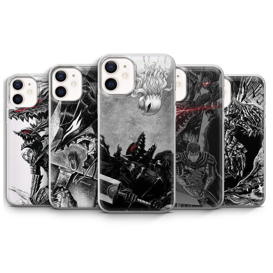 Berserk Phone Case Guts Gattsu Swordsman Hawk Manga Anime Cover for ...
