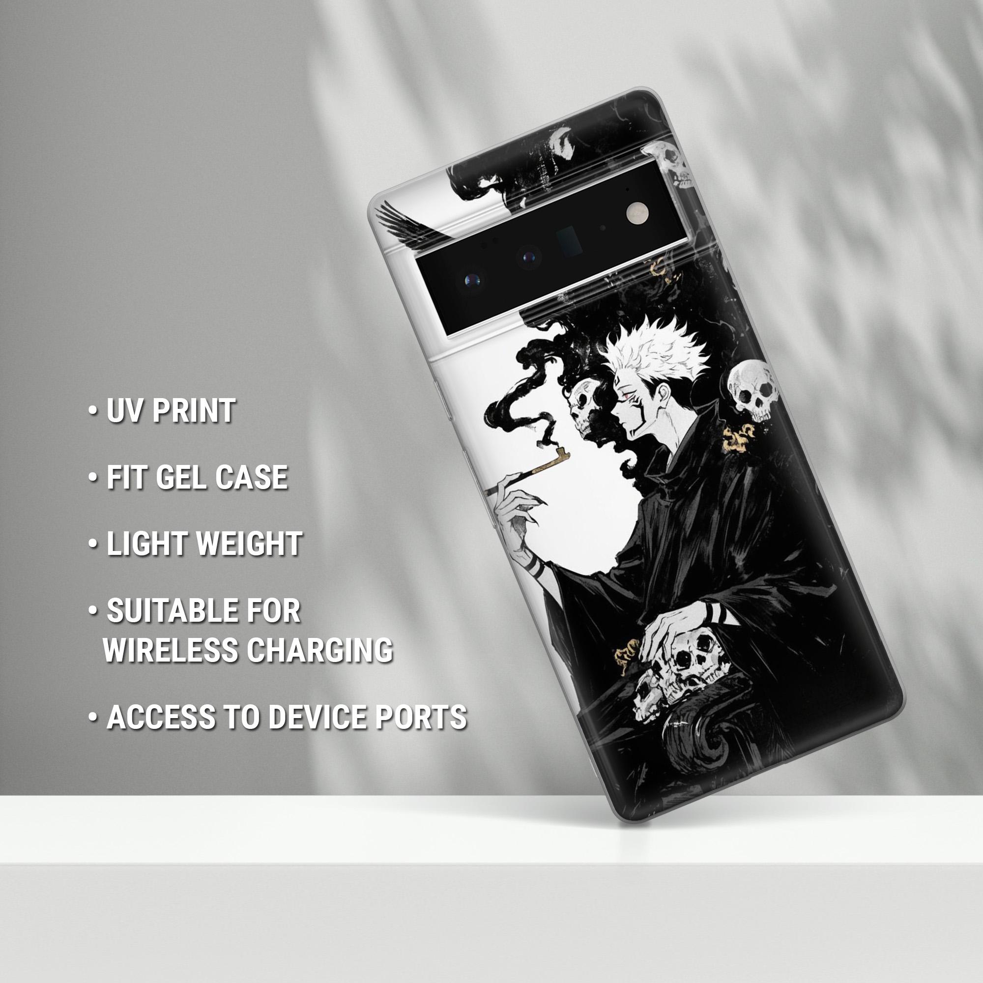 Ryomen Sukuna Phone Case Jujutsu Kaisen Cursed Anime Cover for Google ...