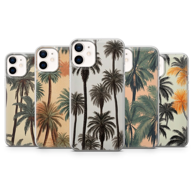 Palm Tree Phone Case - Etsy