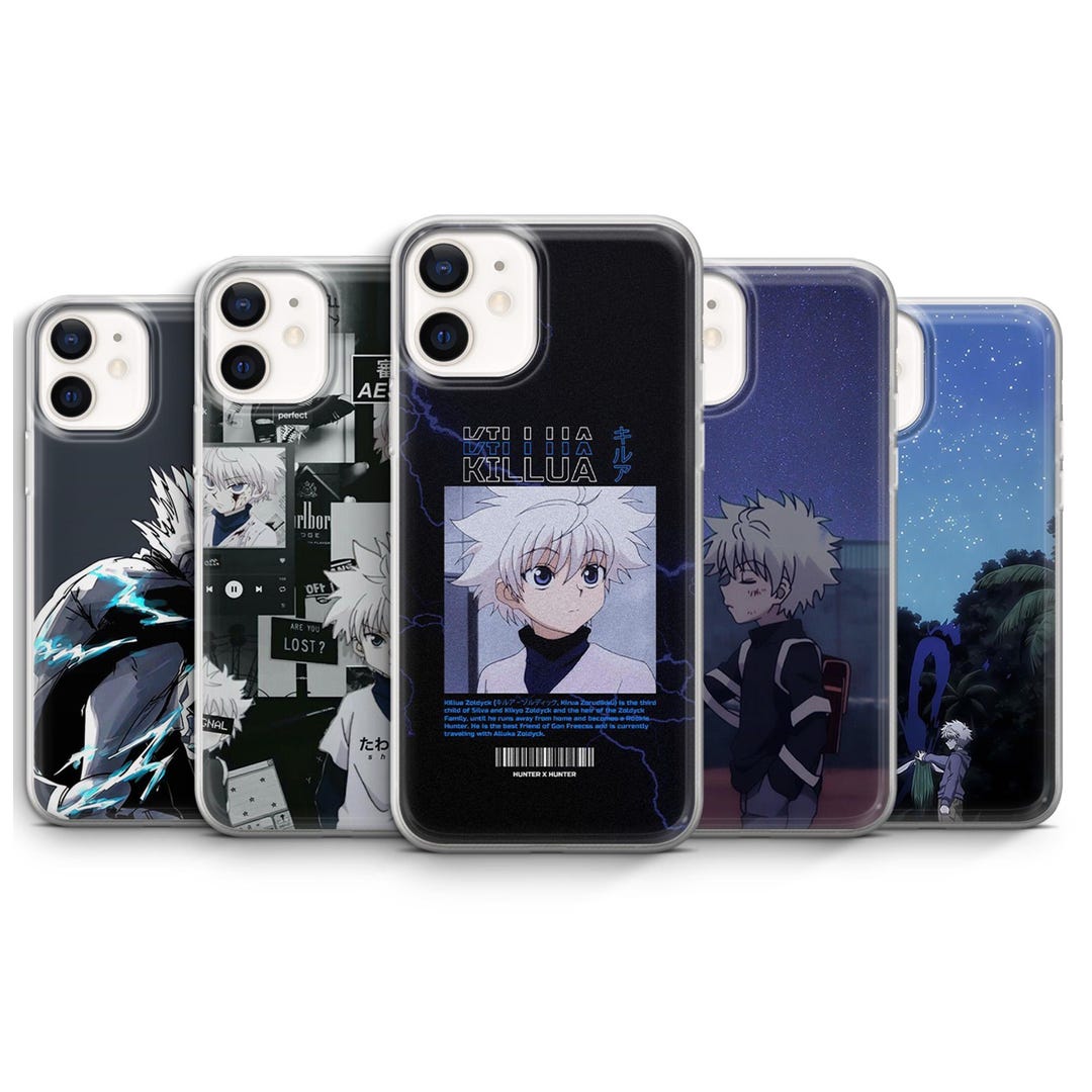 Killua Zoldyck Phone Case Hunter X Hunter Manga Anime Cover for iPhone ...