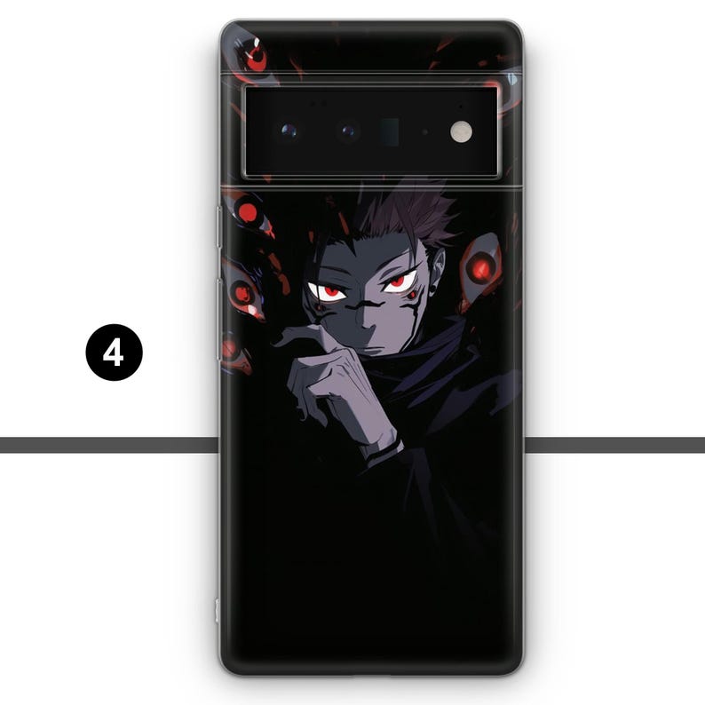 Ryomen Sukuna Phone Case Jujutsu Kaisen Cursed Anime Cover for Google ...