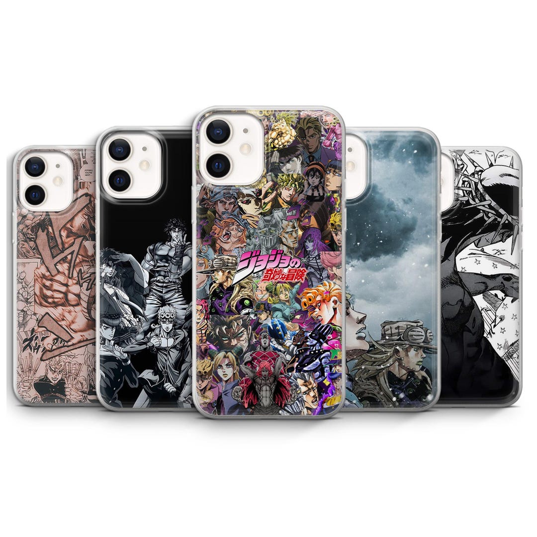 Jojo's Bizarre Adventure Phone Case Gyro Zeppeli Jonathan Joestar Anime ...