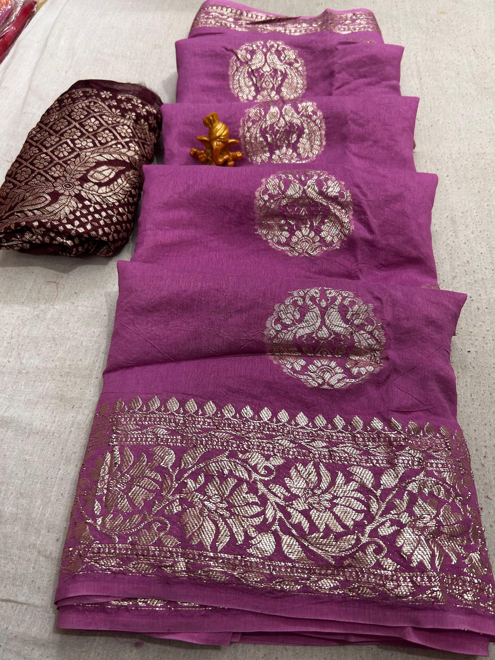 Banarasi Rasiyan Dola Silk Sarees - Etsy