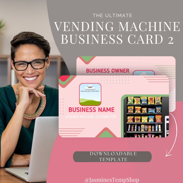 Vending Business Cards - Etsy
