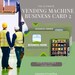 Vending Machine Business Card Green Canva Template green - Etsy