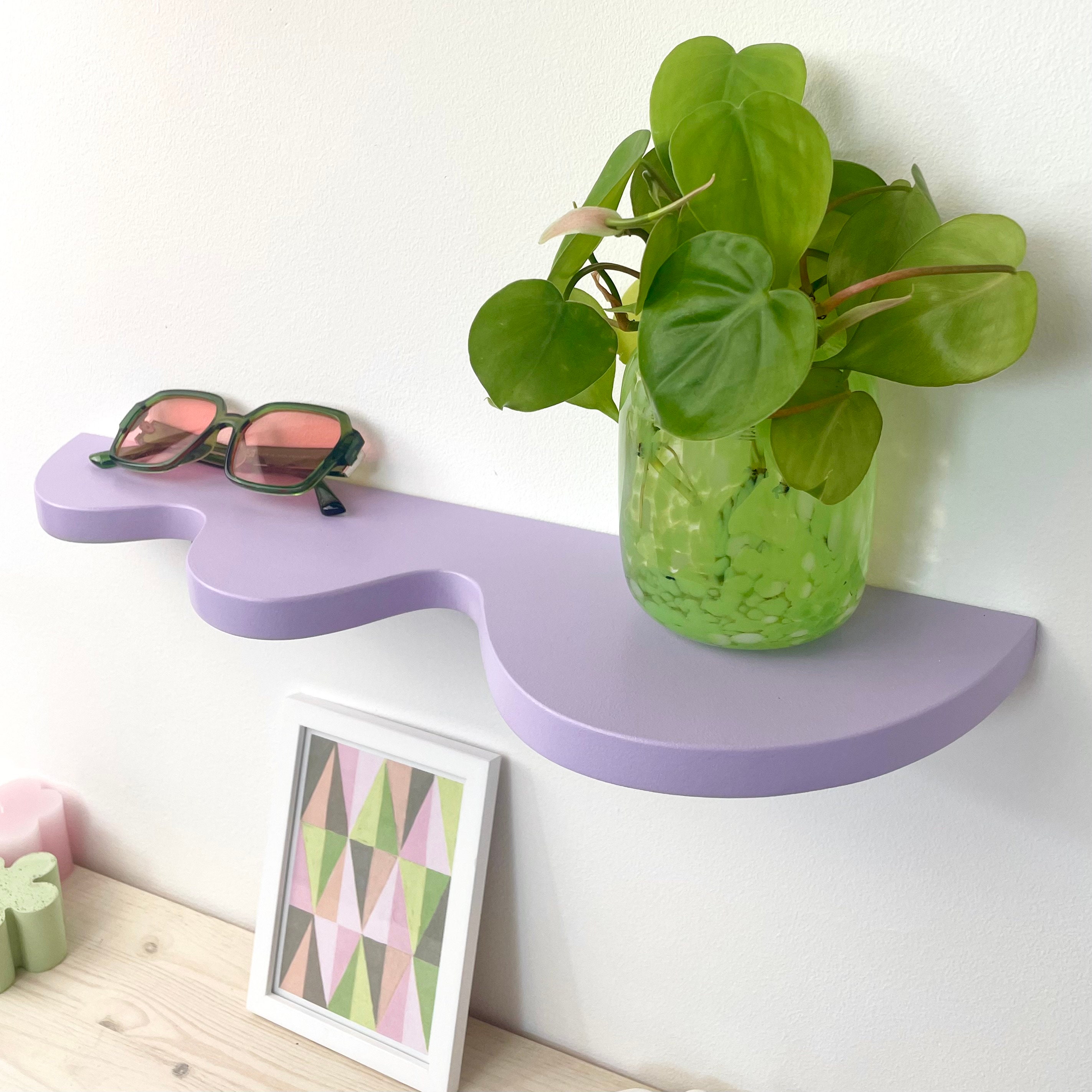 Wavy Shelf Squiggle Shelf Blob Shelf Splash Shelf - Etsy Australia