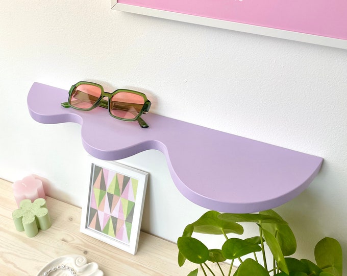 Wavy Shelf - Squiggle Shelf - Blob Shelf - Splash Shelf - Curvy Shelf ...