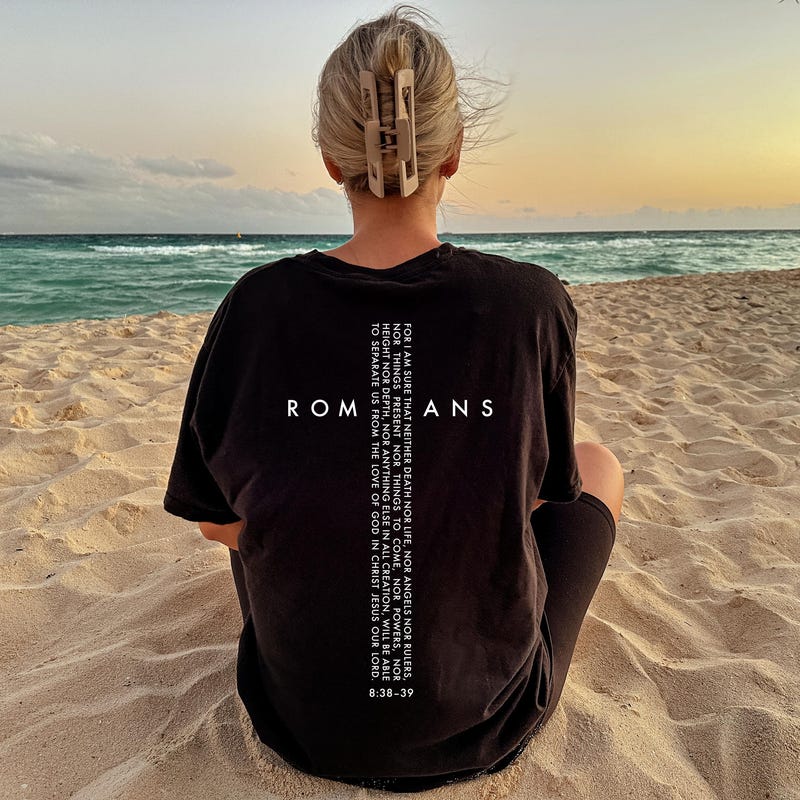 Romans 8:38 39 Tshirt - Etsy
