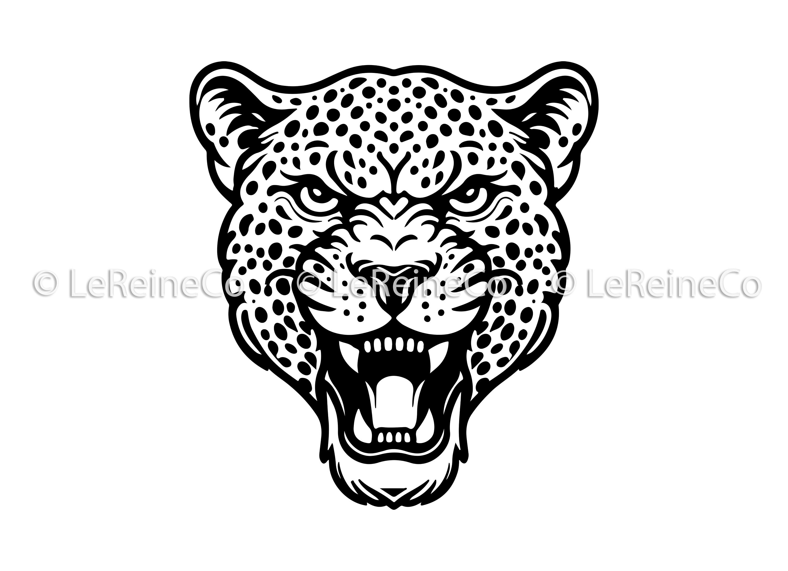 Leopard Head Svg, Leopard Clipart, Leopard Png, Leopard Face Svg ...