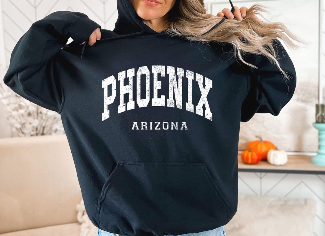 Vintage Phoenix Arizona Hoodie: College Style Unisex Sweatshirt - Etsy