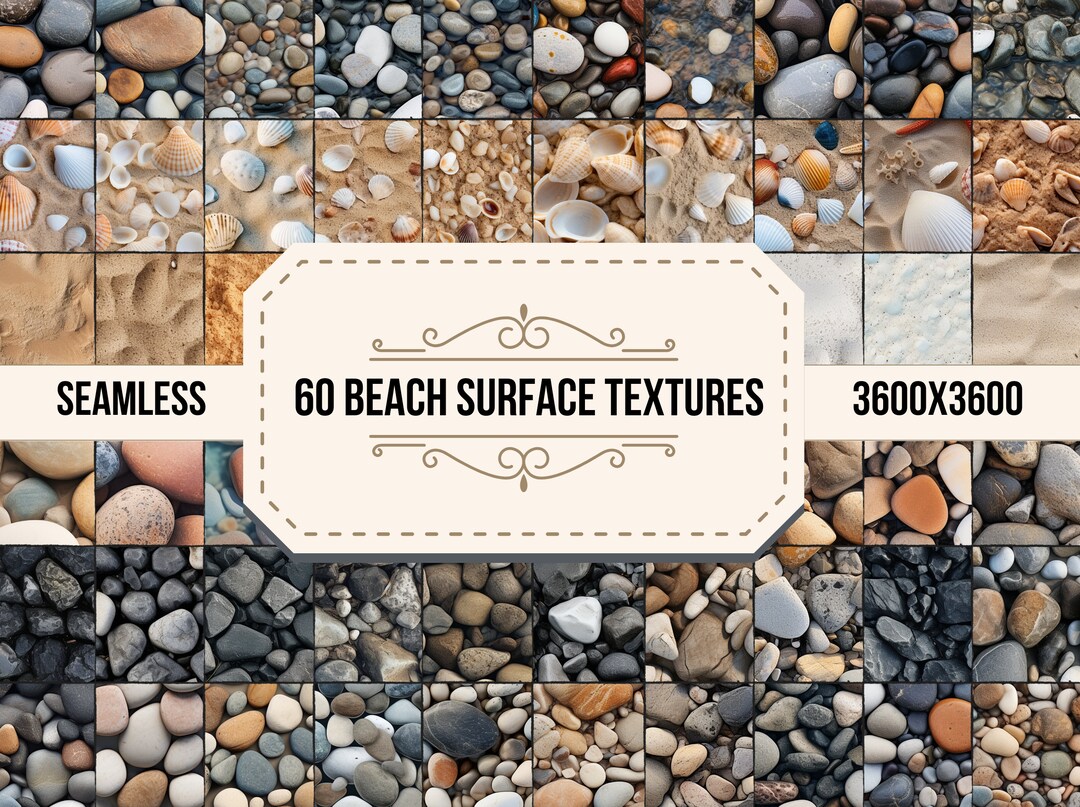 Beach Photo Textures, Digital Patterns Rocks on the Beach, Photography ...