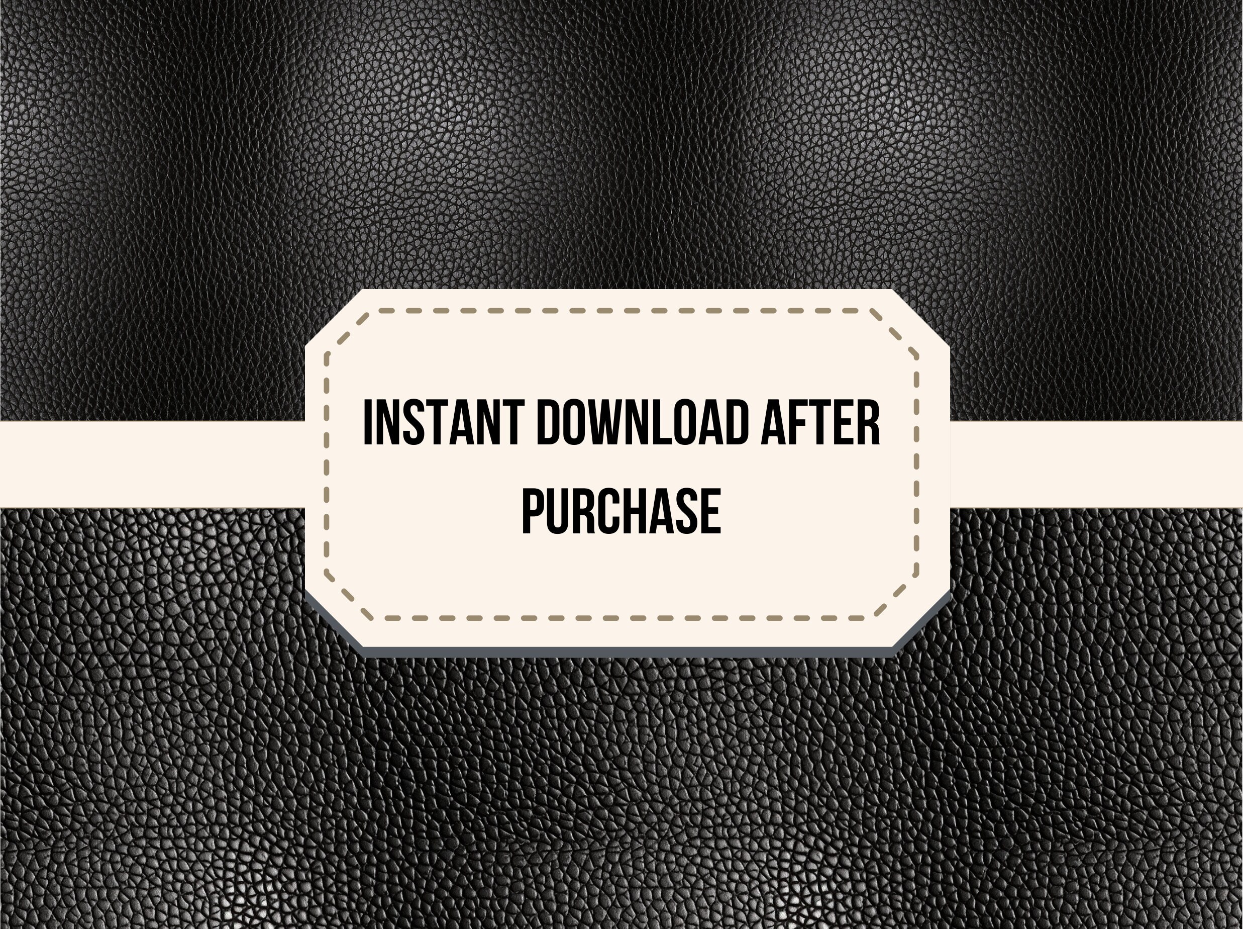 Black Leather Digital Paper Pack, Realistic Digital Leather Textures ...