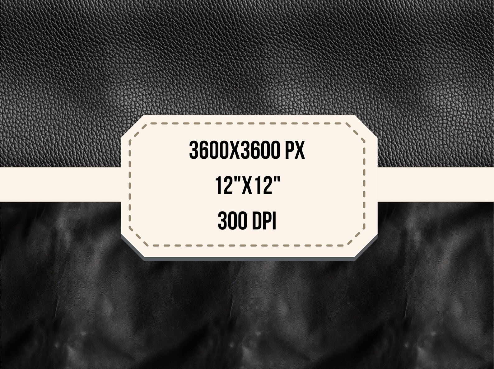 Black Leather Digital Paper Pack, Realistic Digital Leather Textures ...