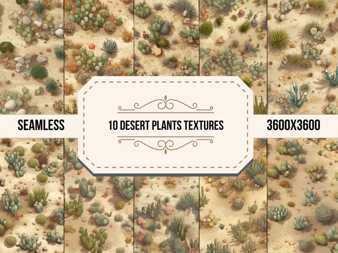 Cactuses 8-bit Seamless Texture, Pixelart Cactus,digital Wallpaper ...