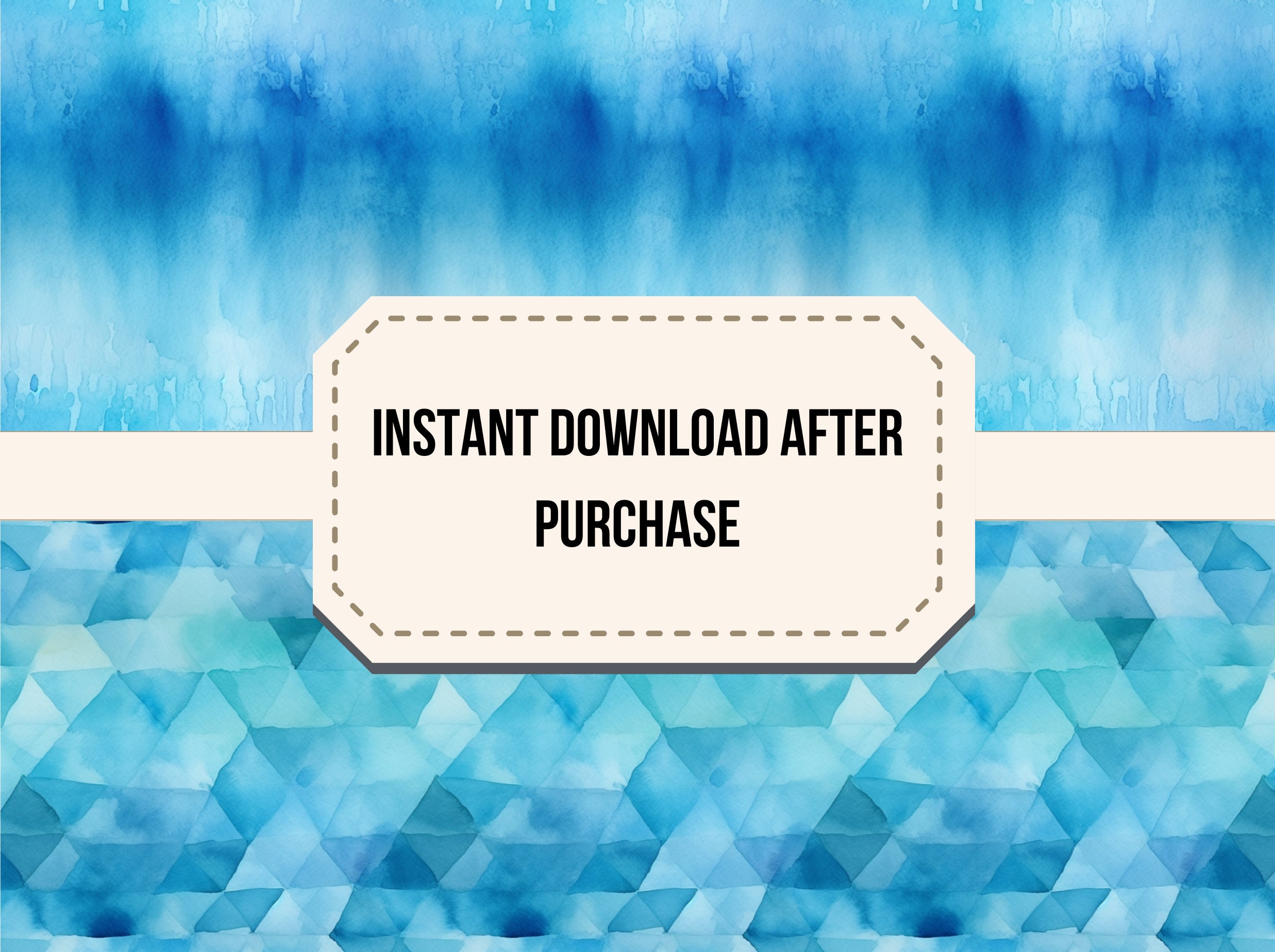 Blue Watercolor Digital Textures, Watercolor Paper, Watercolor Seamless ...