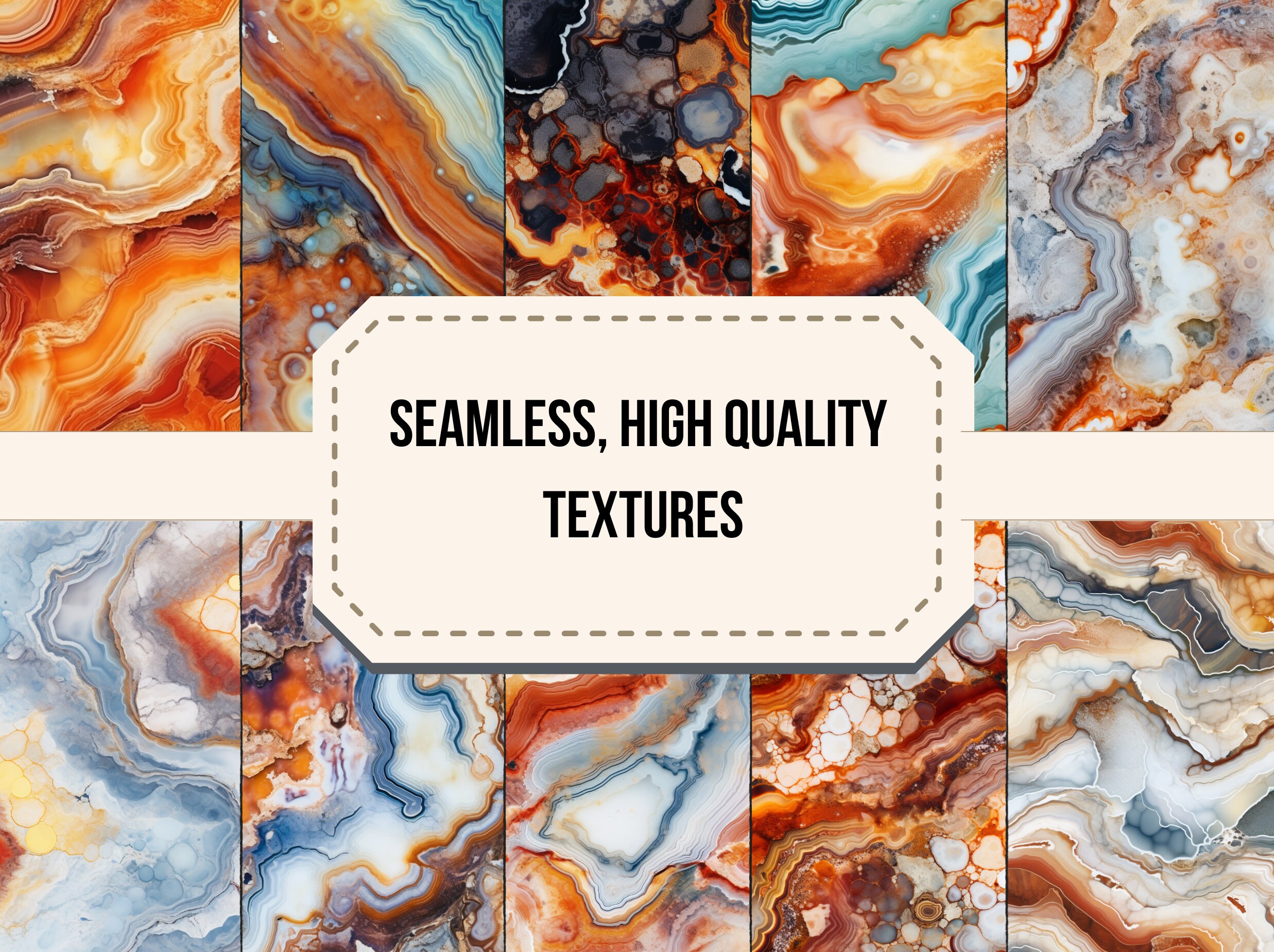 Realistic Stone Texture Digital Paper, Seamless Pattern Png, Seamless ...