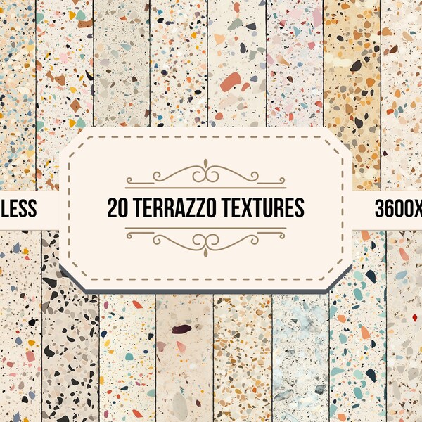 Terrazzo Wallpaper - Etsy